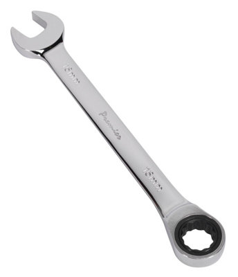 Sealey Premier Combination Ratchet Spanner 16mm RCW16
