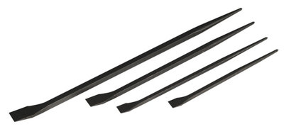 Sealey Pry Bar Set 4pc 300, 400, 450, 600mm AK881