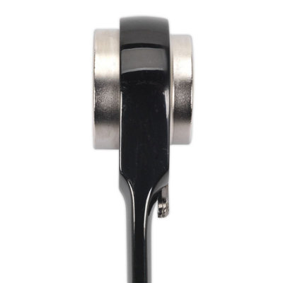 Sealey Ratchet Ring Spanner 4in1 Reversible Metric Black Series 72 ...