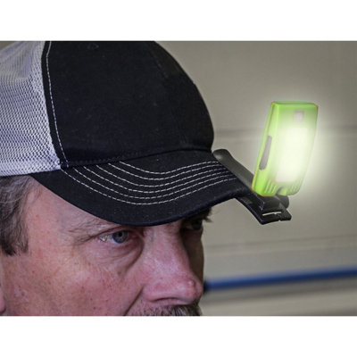 Sealey Rechargeable Head Torch 2W COB LED Auto-Sensor Green LED360HTG