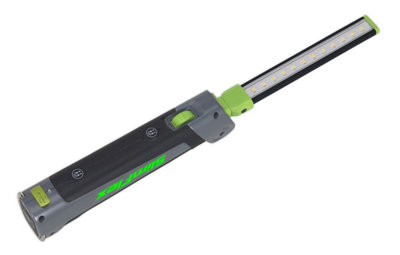 Sealey Rechargeable Slim Folding Inspection Light 4W & 1W SMD LED ...