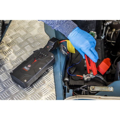 Sealey RoadStart 1200A 12V Lithium-Ion Jump Starter Power Pack Red ...