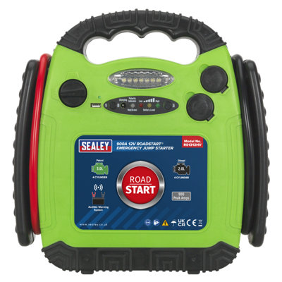 Sealey RoadStart Portable Emergency Jump Starter 900A 12V