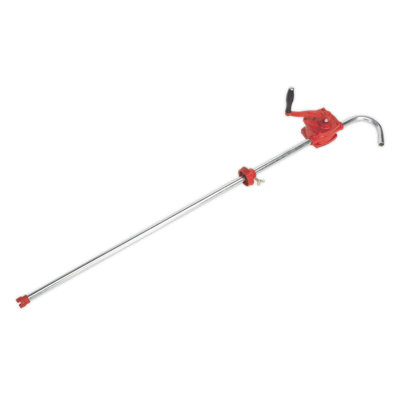 Sealey Rotary Barrel Drum Pump Transfer Syphon Hand Petrol Diesel Fuel ...