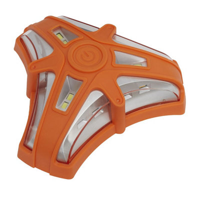 Sealey Rotating Warning Emergency Light 12 SMD LED & 6 SMD LED 3 x AAA ...