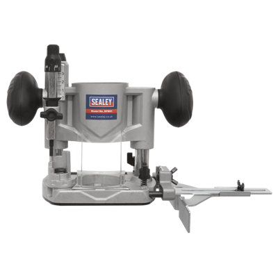 Sealey Router Plunge Base With Trimmer Guide 2 Spanners Safety Guard ...