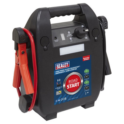 Sealey RS105B RoadStart 12/24V Emergency 8-Cylinder Jump Starter 6L