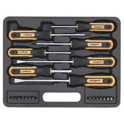 Sealey Screwdriver Set 21pc with Storage Case S0923