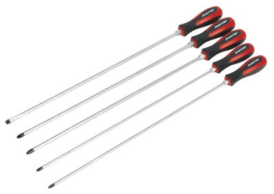 Sealey Screwdriver Set 5pc Hammer-Thru 450mm AK4936 | £45.30 at B&Q