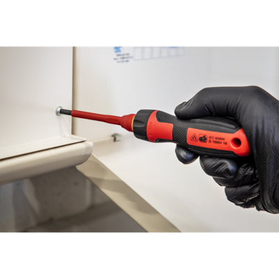 Sealey Screwdriver Set Interchangeable 8 Pieces VDE Approved Slotted ...