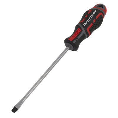 Sealey Screwdriver Slotted 5 x 125mm GripMAX Daily Professional Use ...