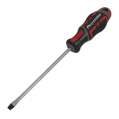 Sealey Screwdriver Slotted 5 x 125mm GripMAX Daily Professional Use ...