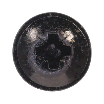 Sealey Self Tapping Screw 3.5 x 10mm Flanged Head Black Pozi BS 4174 ...