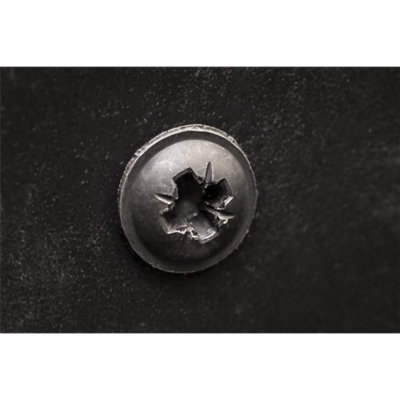 Sealey Self Tapping Screw 3.5 x 10mm Flanged Head Black Pozi BS 4174 ...