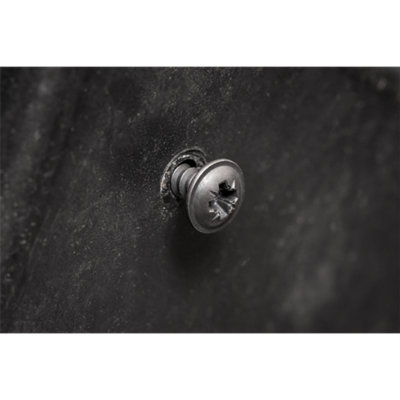 Sealey Self Tapping Screw 3.5 x 10mm Flanged Head Black Pozi BS 4174 ...