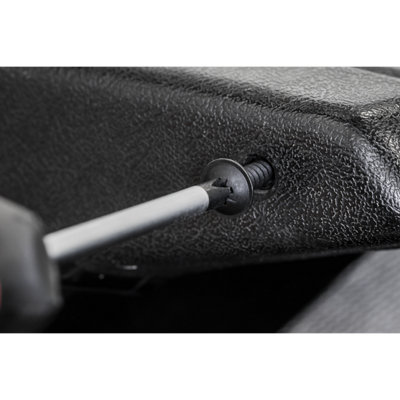 Sealey Self Tapping Screw 4.8 x 25mm Flanged Head Black Pozi BS 4174 ...