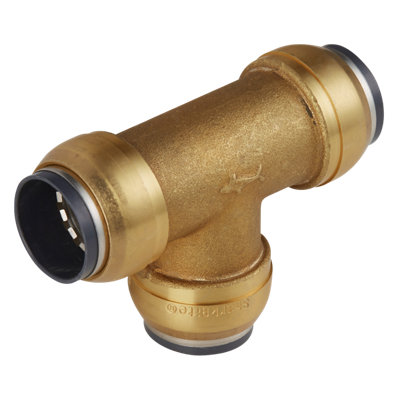 Sealey SharkBite Equal Tee Divide Main Pipe Run - Size OD Diameter 28mm ...