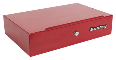SEALEY SIDE CABINET FOR LONG HANDLE TOOLS - RED APLHT
