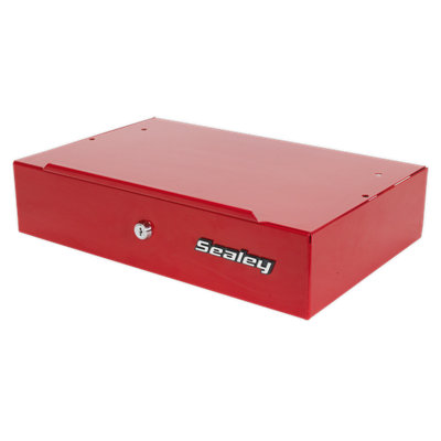 SEALEY SIDE CABINET FOR LONG HANDLE TOOLS - RED APLHT