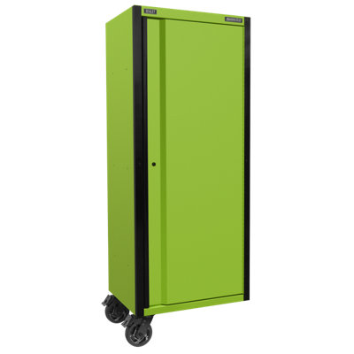 Sealey Side Locker With Castors With Steel Inner Walls 1864mm Green ...