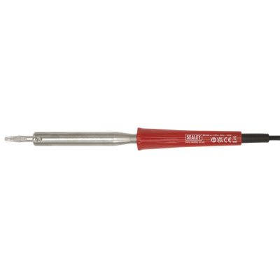Sealey Soldering Iron With Cool Grip Handle 1.5m Cable 100W/230V Red SD100