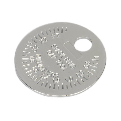 Sealey Spark Plug Gapper Circular Ramp Type 0.5 to 2.4mm Dual Marked VS119
