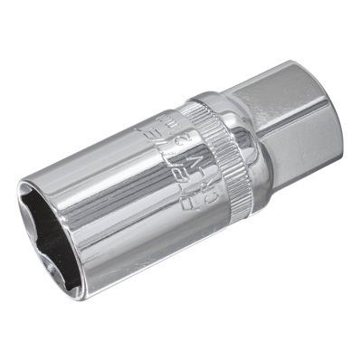 Sealey Spark Plug Socket 21mm 1/2" Square Drive Chrome Vanadium Steel ...