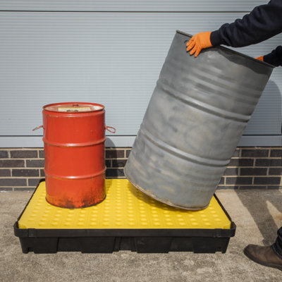 Sealey Spill Tray With Platform From High-Density Polyethylene 100L ...