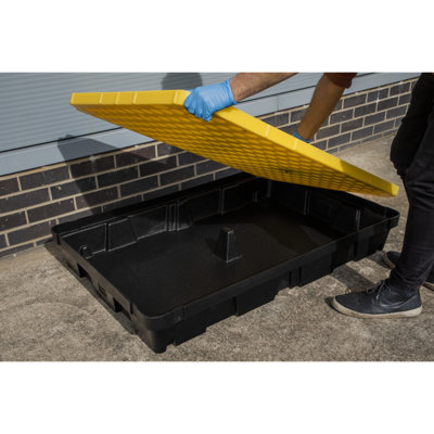 Sealey Spill Tray With Platform From High-Density Polyethylene 100L DRP101