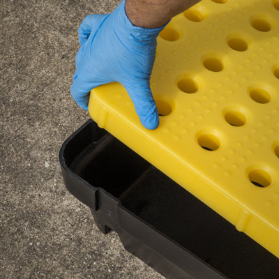 Sealey Spill Tray With Platform From High-Density Polyethylene 100L DRP101