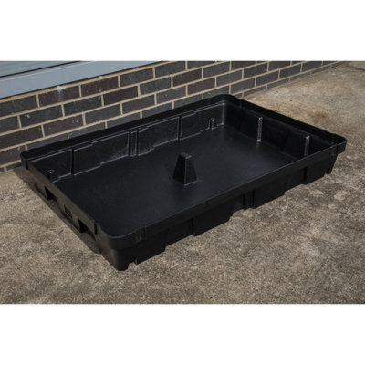 Sealey Spill Tray With Platform From High-Density Polyethylene 100L DRP101