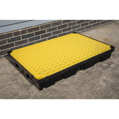 Sealey Spill Tray With Platform From High-Density Polyethylene 100L DRP101