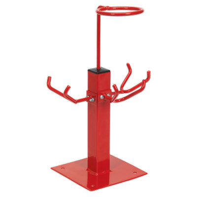 Sealey Spray Gun & Filter Holder With Heavy Duty Stand Steel Hooks 3 ...