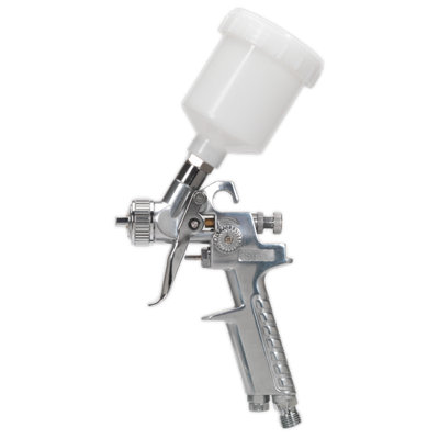 Sealey Spray Gun Touch-Up Gravity Feed 1mm Standard Set-Up General ...