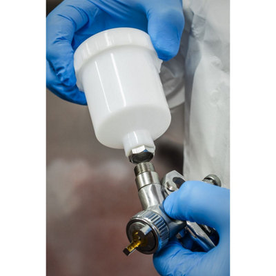 Sealey Spray Gun Touch-Up Gravity Feed 1mm Standard Set-Up General ...