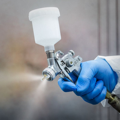 Sealey Spray Gun Touch-Up Gravity Feed 1mm Standard Set-Up General ...