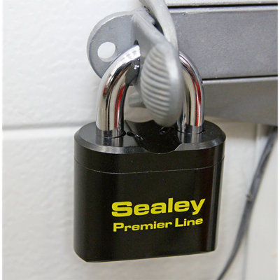 Sealey Steel Body Combination Versatile Keyless Padlock 62mm Heavy Duty ...
