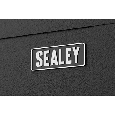 Sealey Steel Storage Chest Tool Box Heavy Gauge Steel 765 x 350 x 320mm ...