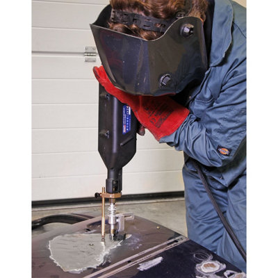 SEALEY STUD WELDING KIT 230V 230V-13A PLUG FITTED FOR STEEL ALUMINIUM ...