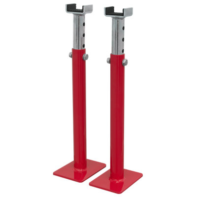 Sealey Swingarm Stands All Steel Construction Bolted Height Adjustment ...