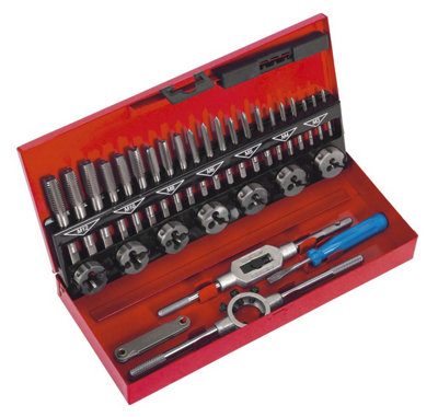 Sealey Tap & Die Set 32pc Split Dies Metric AK3015