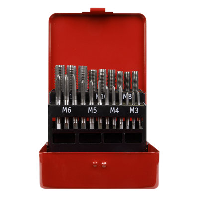 Sealey Tap Set 21 Pieces Taper Plug & Bottom Tap Metric Tool Alloy ...