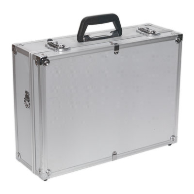 Sealey Tool Case Box Aluminium Square Edges Organiser Storage Workshop ...