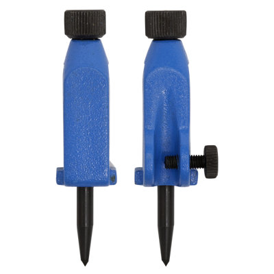 Sealey Trammel Point Set 2pc 3/8" To 1-1/4" Knurled Screws Width Scribing TPS02