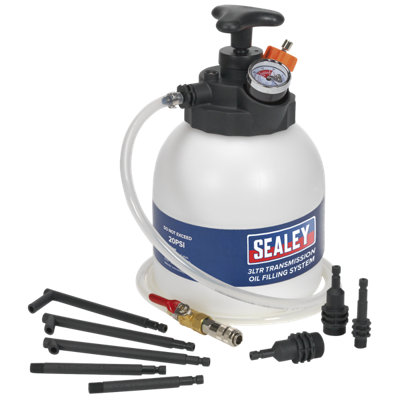 Sealey Transmission Oil Filling System With Depressurising Valve 3L VS70095