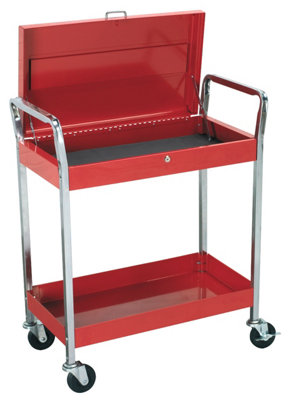 Sealey Trolley 2-Level Heavy-Duty with Lockable Top CX104