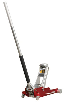 Sealey Trolley Jack 1.8 Tonne Low Profile Aluminium Rocket Lift RJA1800