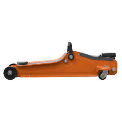Sealey Trolley Jack 2 Tonne Low Profile Short Chassis - Orange 1020LEO
