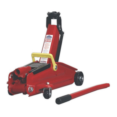 Sealey Trolley Jack 2 Tonne Short Chassis 1050CX