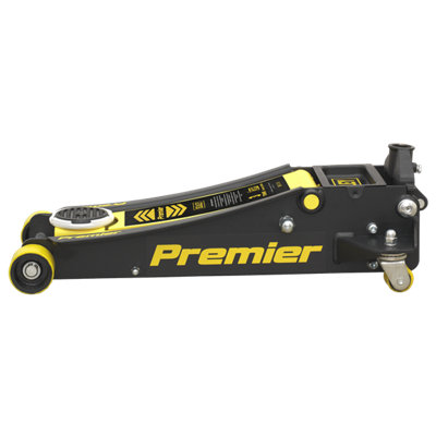 Sealey Trolley Jack 3 Tonne Rocket Lift Yellow 3040AY